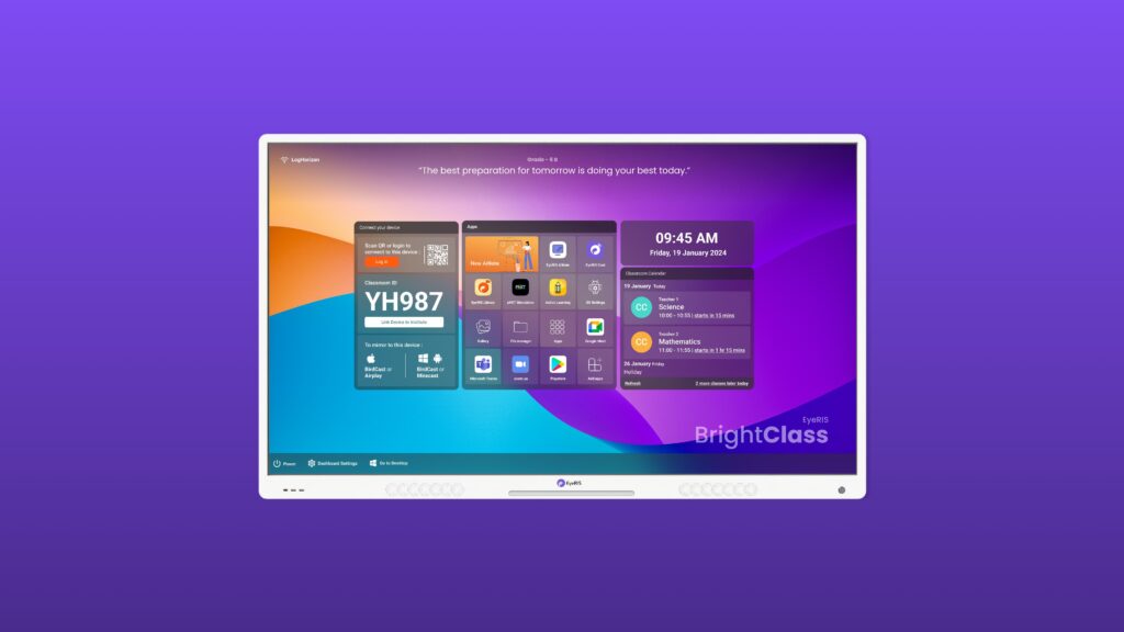 Cybernetyx EyeRIS A10 Interactive Flat Panel | AI Cybernetyx Smart ...